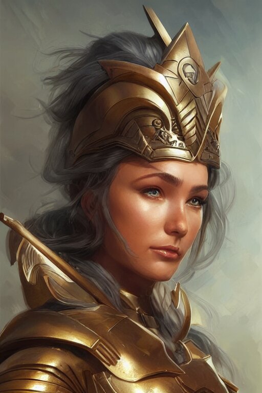 Lexica - Amazon valkyrie athena, d & d, fantasy, portrait, highly ...