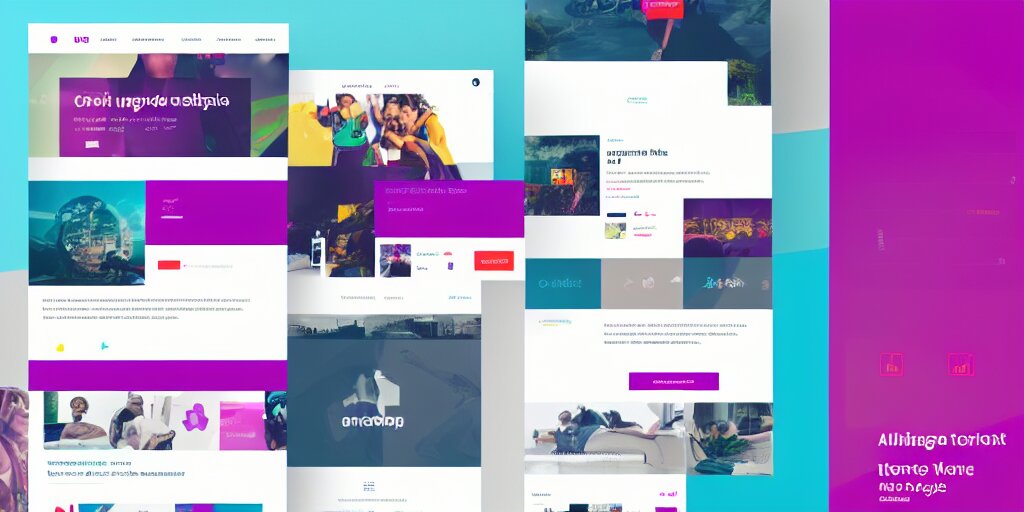 bootstrap ui of promo web page, with contrast elements on main s ...