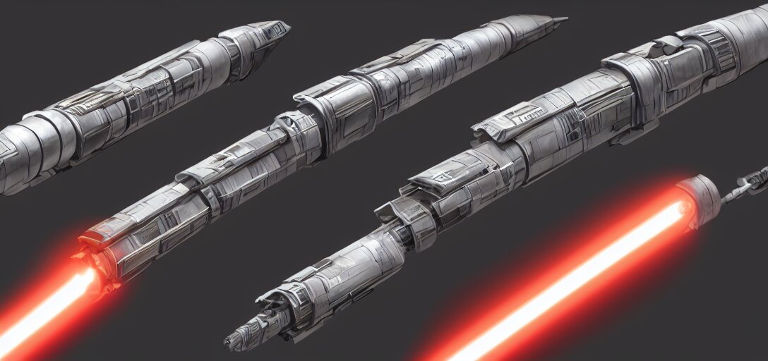 Lexica - Star wars lightsaber hilt concept art, 8 k photorealistic, hd ...