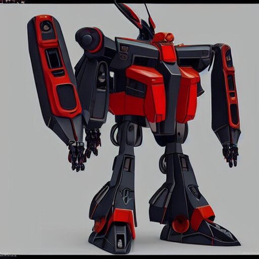 Lexica - A mech version of a bug, very symmetrical, highly detailed, by ...