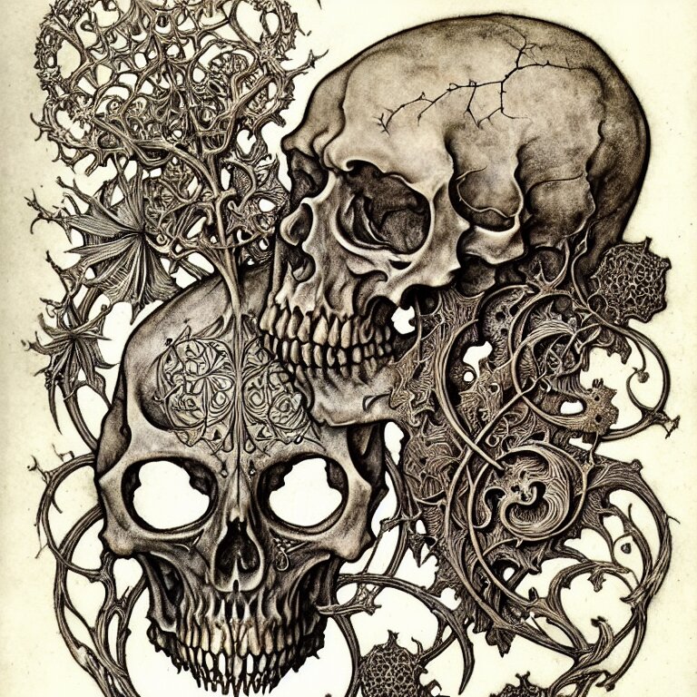 Lexica - Memento mori by arthur rackham, art forms of nature by ernst ...