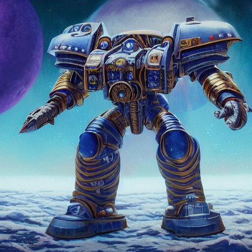 Lexica - A beautiful highly detailed matte painting of Ultramarine ...