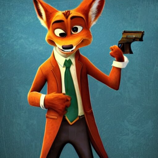 Lexica - Concept art of nick wilde as max payne in max payne 3 set in ...