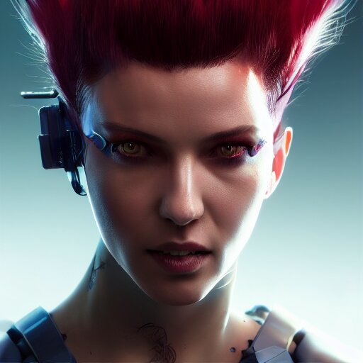 Lexica - Kerli koiv, cyberpunk 2 0 7 7 character headshot, sharp ...