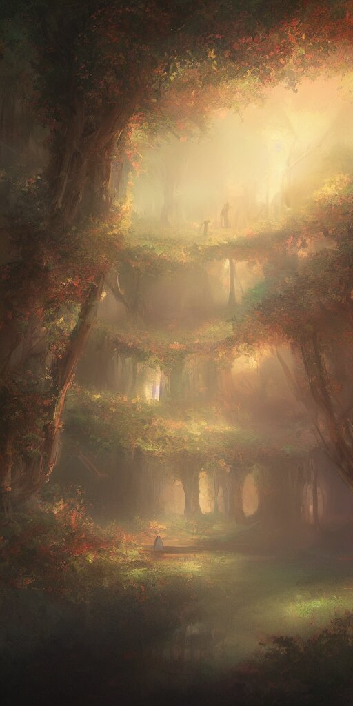 Lexica - A painting of the place we go when we die, digital art ...