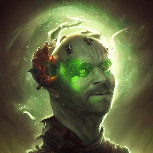 Lexica - Portrait face head handsome david cross sorcerer of the ...