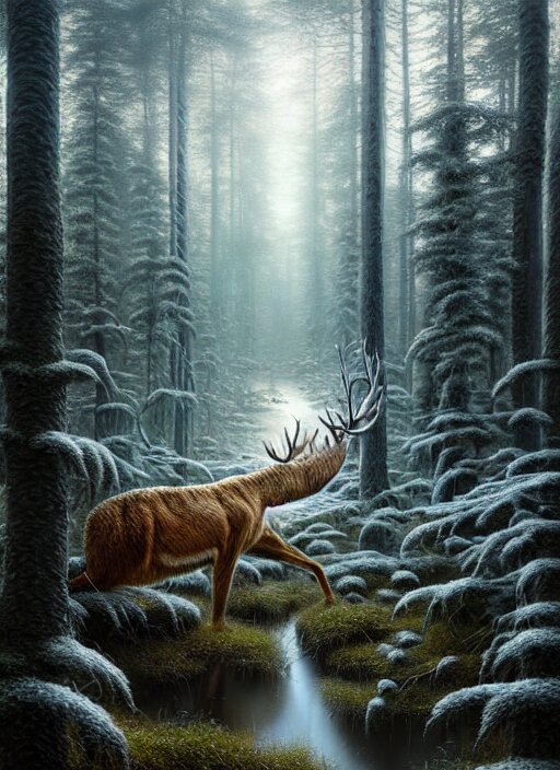 Lexica – A hyper-detailed 3d render like a Oil painting of illusions of ...