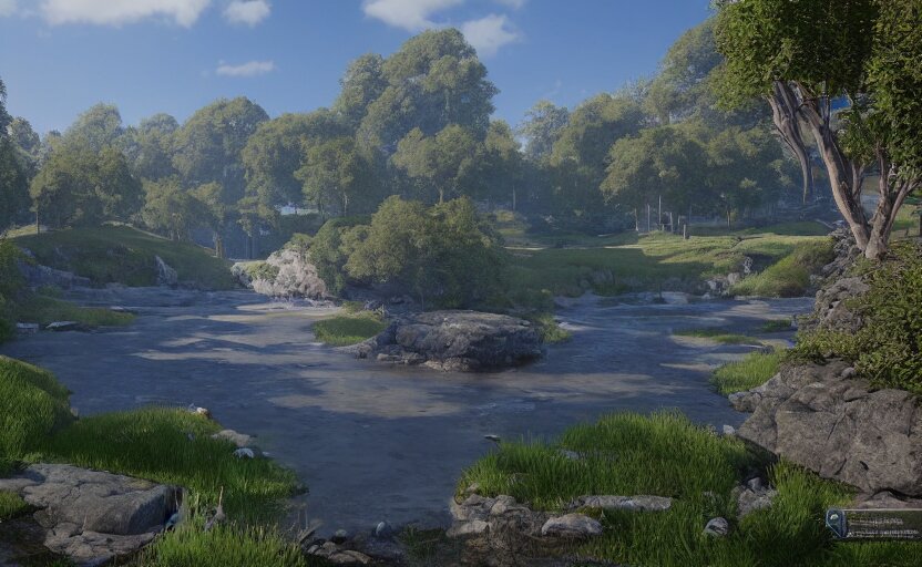 beautiful landscape, Unreal Engine 5, RTX, AAA Game, Detailed 3D... - Arthub.ai