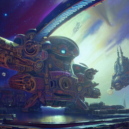 Lexica - A beautiful highly detailed matte painting of Ultramarine ...