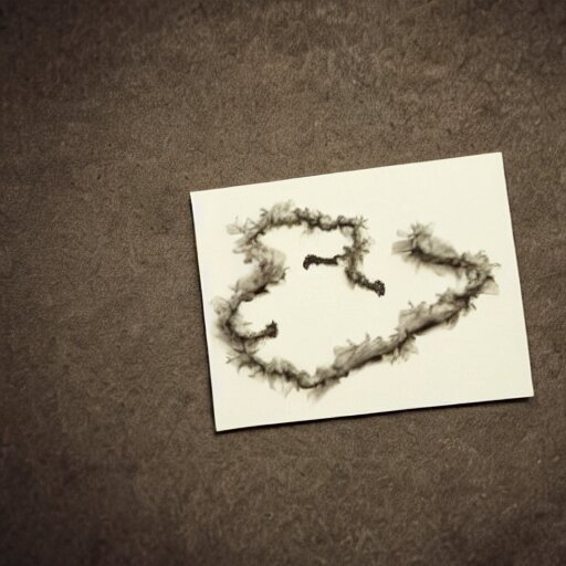 Lexica - Filmic cinematic paper model card starting to drown each other ...