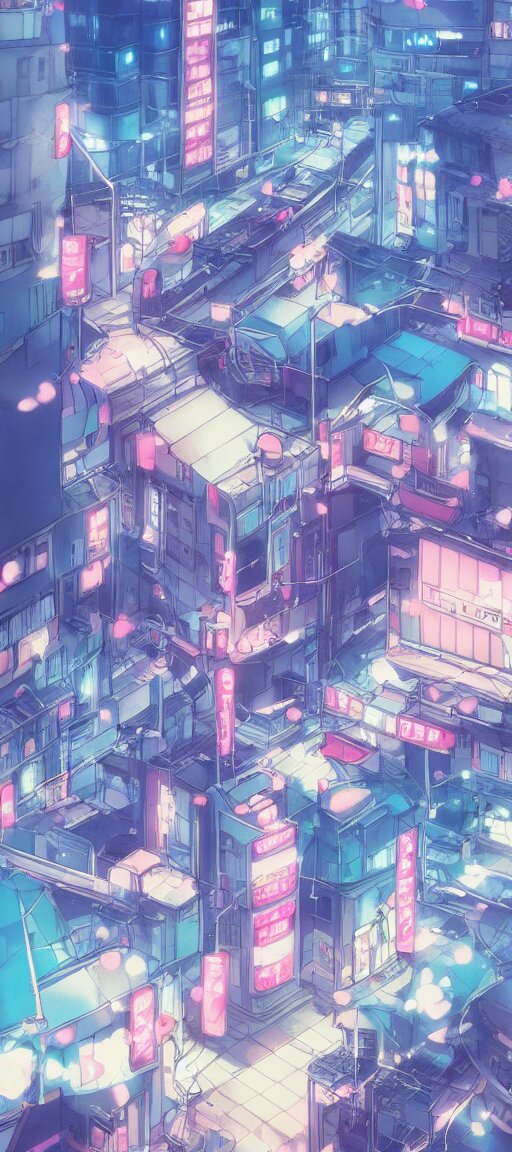 Lexica - Beautiful anime! style vaporware tokyo japan, kawaii anime ...