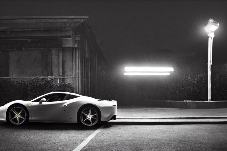 Lexica - A highly detailed photograph of a ferrari, ultra realistic ...