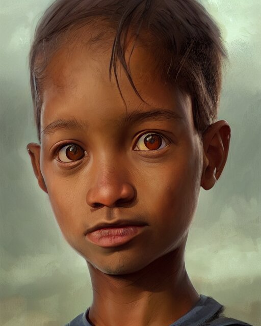 Lexica - Portrait of Migrant and Colonizer child, Migrant Colonizer ...