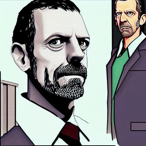 Lexica - Dr. Gregory House in Minecraft art style