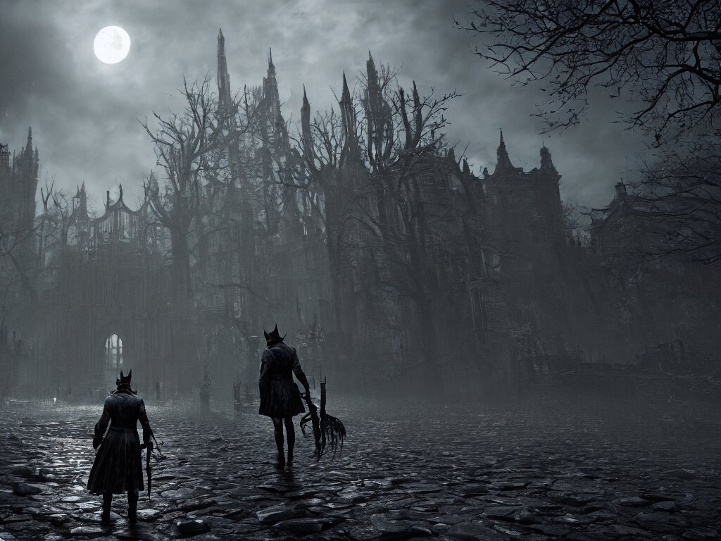Lexica - Bloodborne 2 hunter's dream, dark, nighttime, victorian ...