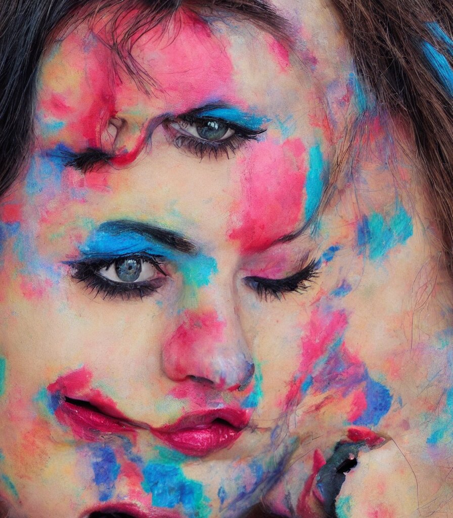 Lexica - Why do we paint each other? realistic