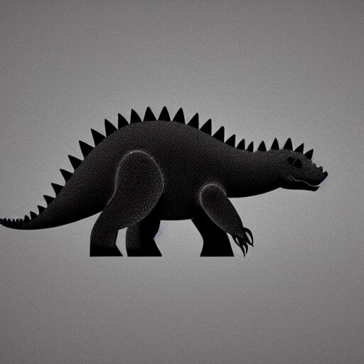 Lexica - Cartoon stegosaurus, logo, clean design, minimalist, svg