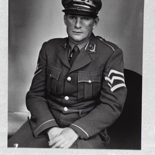 Lexica - Lieutenant Greer, German WWII officer. He has been subjected ...