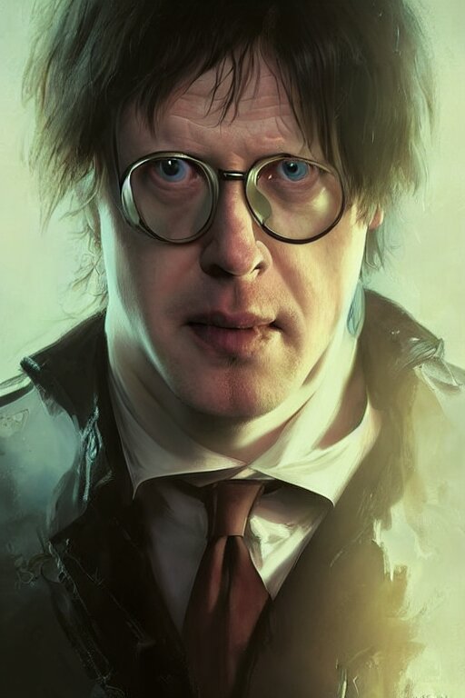 Lexica - Boris Johnson as Neo from Matrix in glasses stoping bullets ...