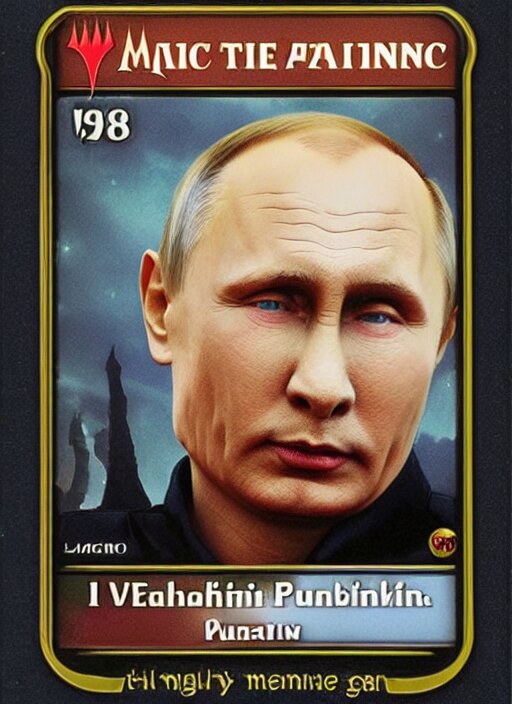 Lexica - Magic the gathering card vladimir putin