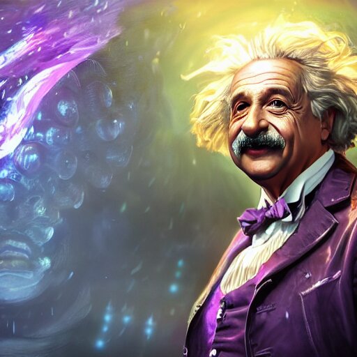Lexica - Portrait of albert einstein as willy wonka, league of legends ...