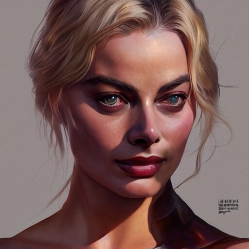 Lexica - Margot Robbie, intricate, highly detailed, digital painting ...
