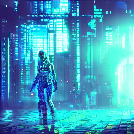 Lexica - Digital pixelized souls lost in a torrent of data, cyberpunk ...