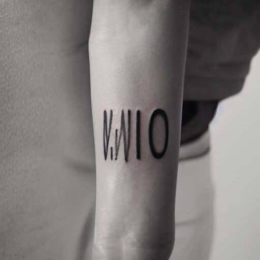 minimal tattoo about wealth - Arthub.ai