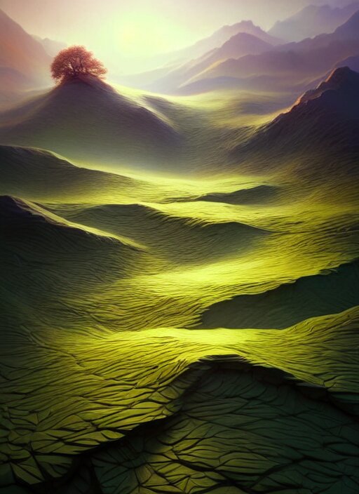 Lexica - A hyper - detailed 3 d render like a oil painting of spring in ...