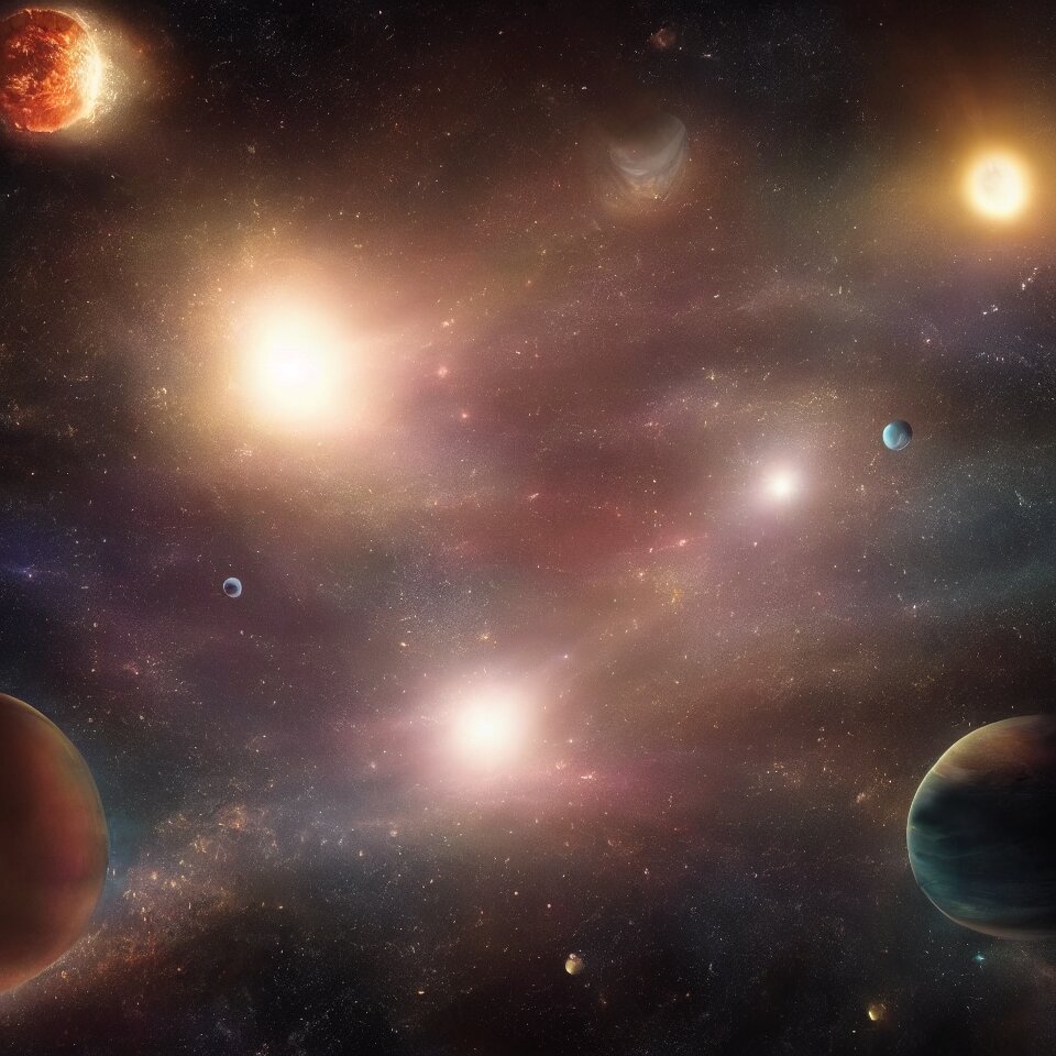 Lexica - Beautiful image of the first day of creation of the world and ...