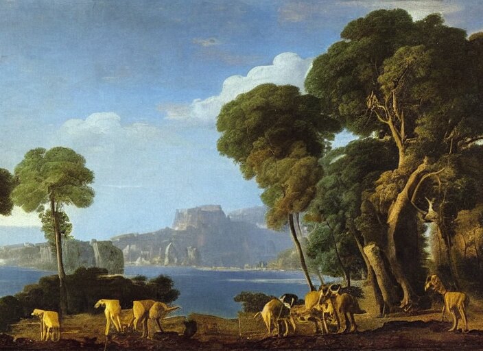 Lexica - Highly detailed landscape of the african velt, animals ...