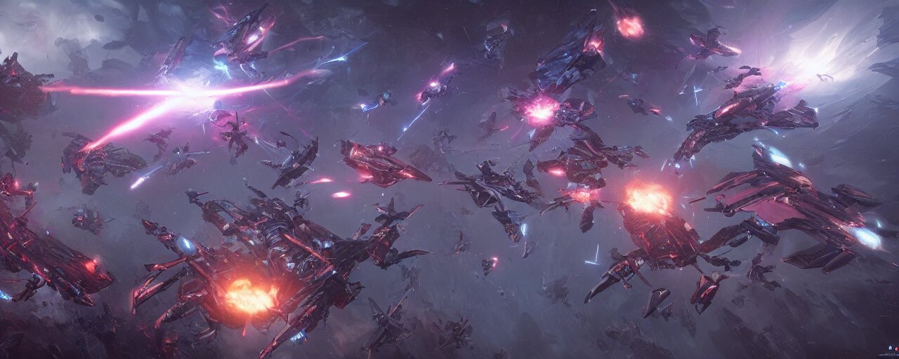 Lexica - The galactic battle near the alpha centauri, 8 k uhd, unreal ...