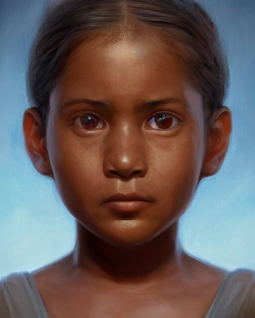 Lexica - Portrait of Migrant and Colonizer child, Migrant Colonizer ...