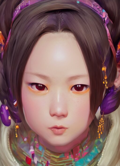 Lexica - Nezuko, smooth vibrancy, high detail texture, lighting, 8 k ...