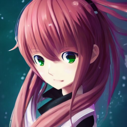 Lexica - High quality portrait of vocaloid Xingchen. Art by Makoto ...