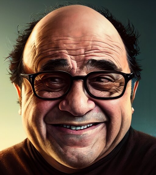 Lexica - Highly detailed portrait of Danny DeVito, in GTA V, Stephen ...