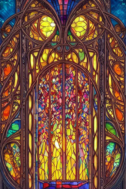 Lexica - Cityscape made out of stained glass, photorealistic, unreal ...