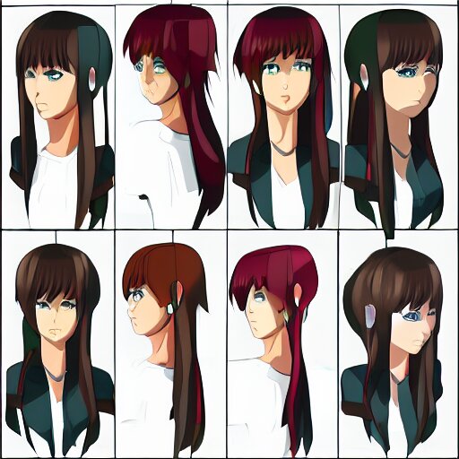 Lexica - 3 d model of anime girl, cel shading, toon shading, cel - shading