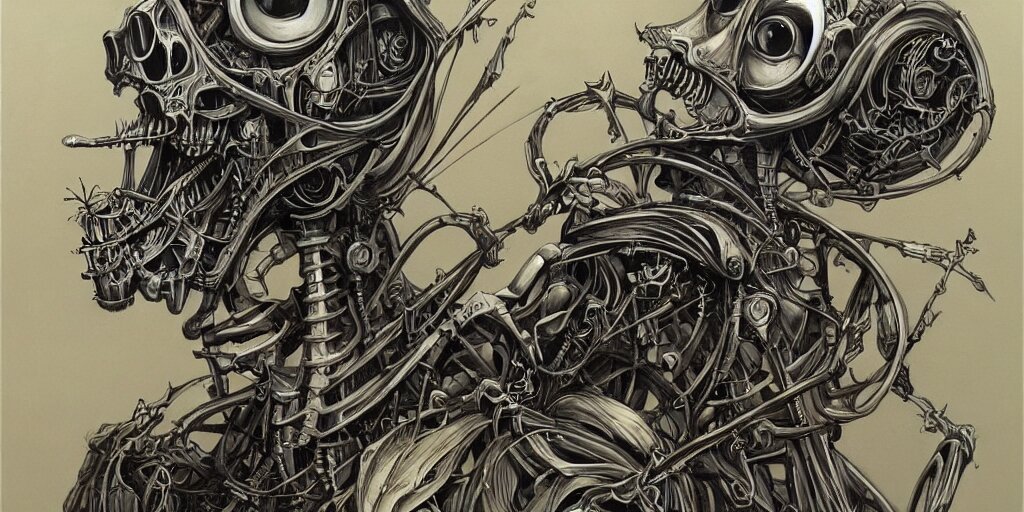 Lexica - A beautiful painting of robot by aaron horkey, trending on ...