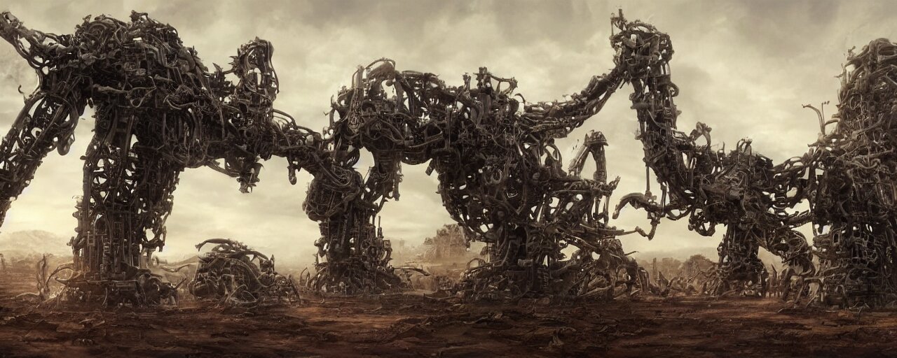 Lexica - Lost souls feeding the eternal machine, epic shot ...