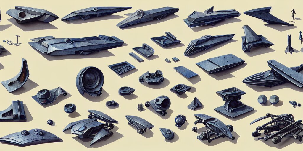 Lexica - Collection of exploration of form and shapes, moebius, engine ...