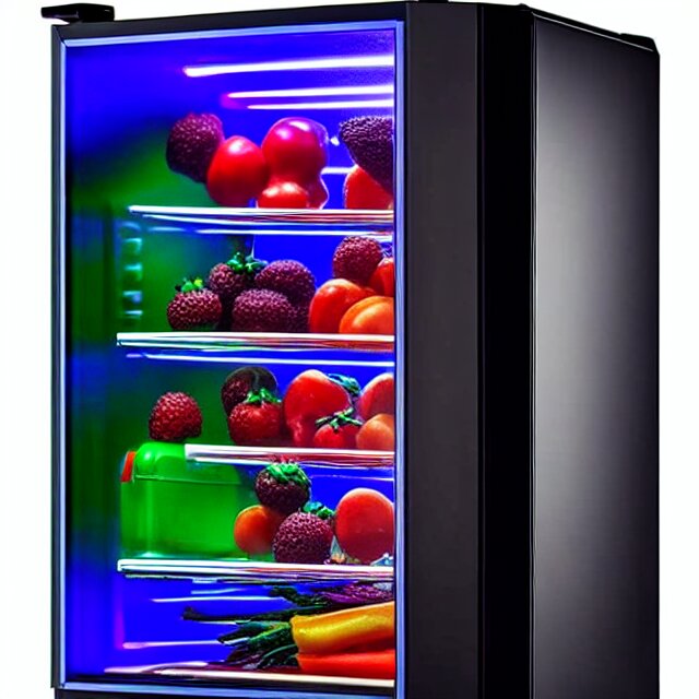 Lexica - Rgb gaming fridge, highly detailed, 8 k, hdr, smooth, sharp ...
