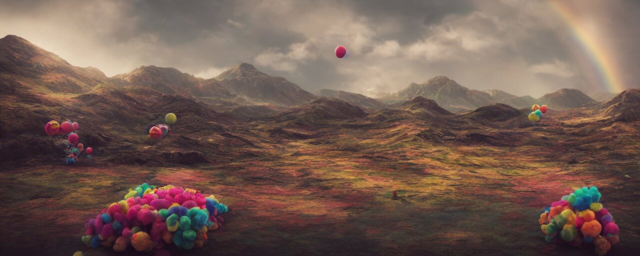 Lexica - ” clown world landscape, [ by wlop, cinematic, detailed, clown ...