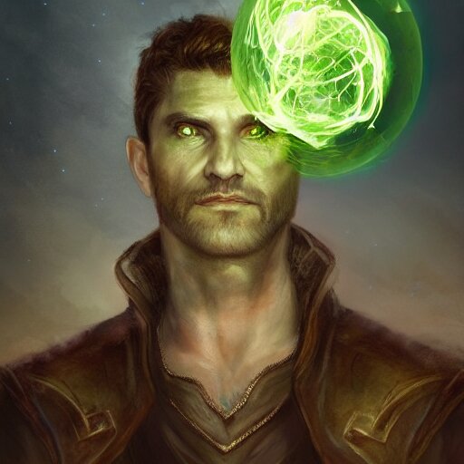 Lexica - Portrait face head handsome david cross sorcerer of the ...