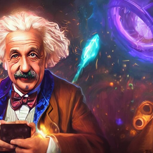 Lexica - Portrait of albert einstein as willy wonka, league of legends ...