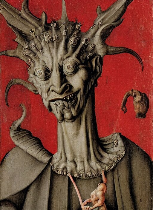 Medieval Paintings Of The Devil