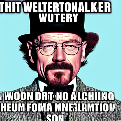 Lexica - Walter white as willy wonka