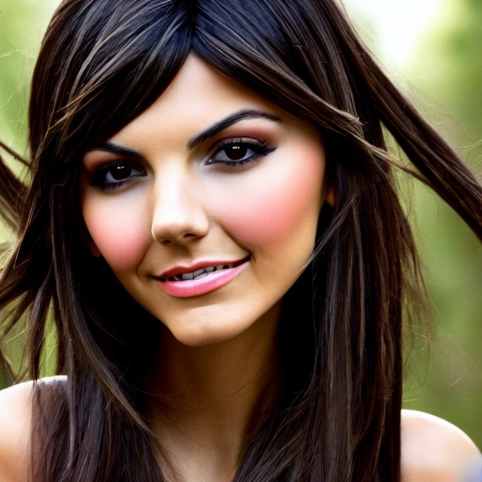 Lexica - Film still of victoria justice, portrait, face, eyes, skin ...