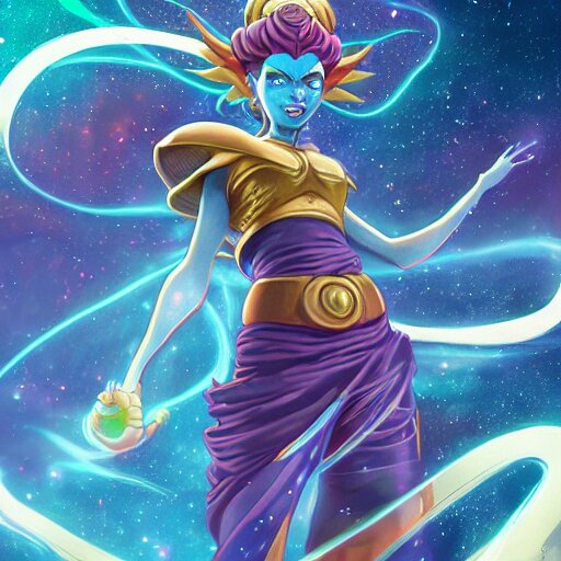 Lexica - A genie with phenomenal cosmic power, by dan mumford, yusuke ...