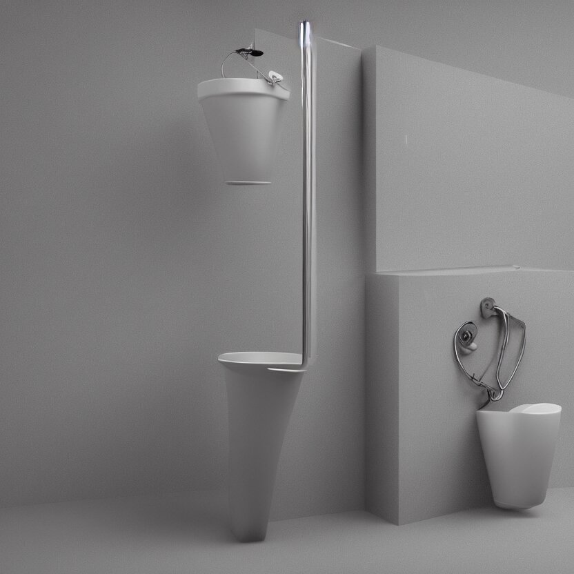 Lexica - An impossible quantum readymade machine named Fontaine, upside ...